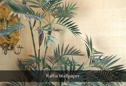Raffia-wallpaper - Barbarossa Wallcoverings